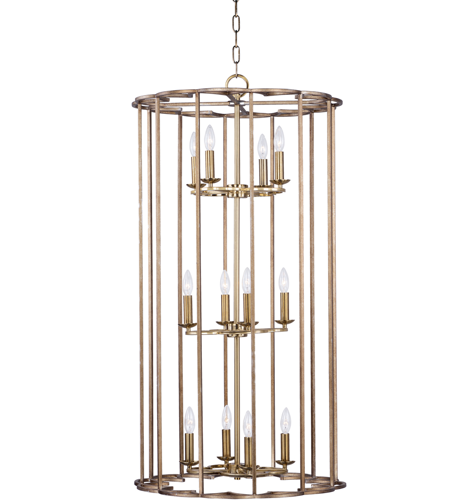 Maxim Lighting - 24736BZF - Helix 24" Chandelier | Lamps.com