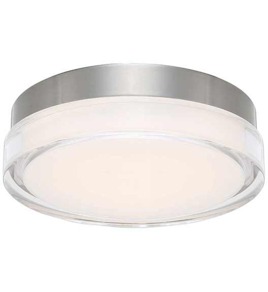 dweLED - Dot 12.13" Outdoor Flush Mount | Lamps.com