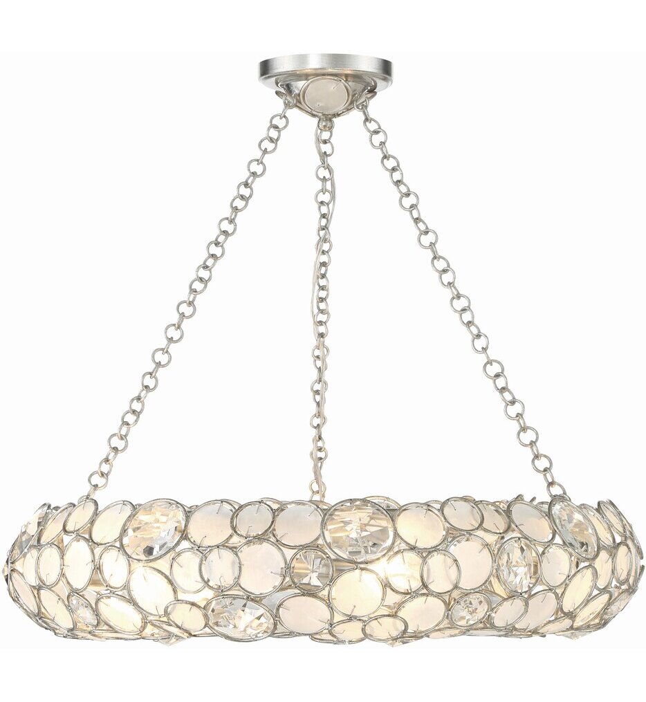 Crystorama - 525-SA_CEILING - Palla 24" Semi-Flush Mount | Lamps.com