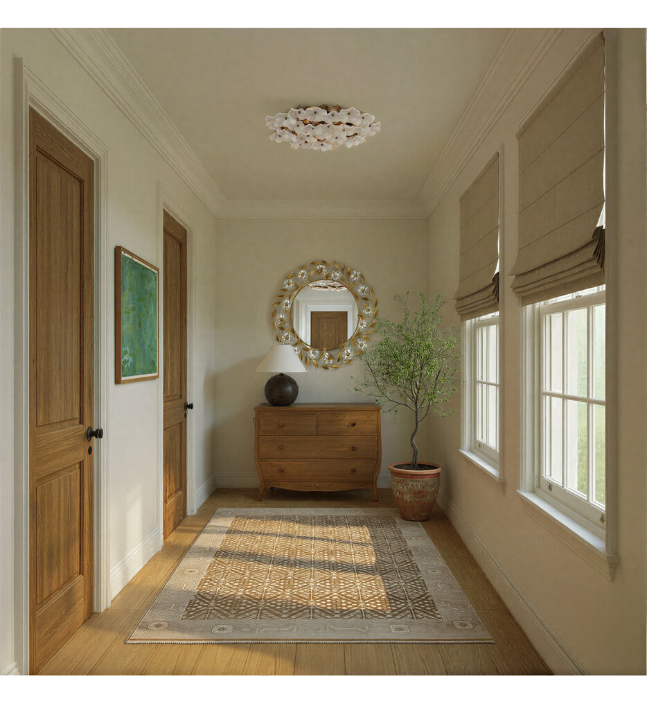 Crystorama - Esme 22.5-Inch Semi-Flush Mount – Lamps.com
