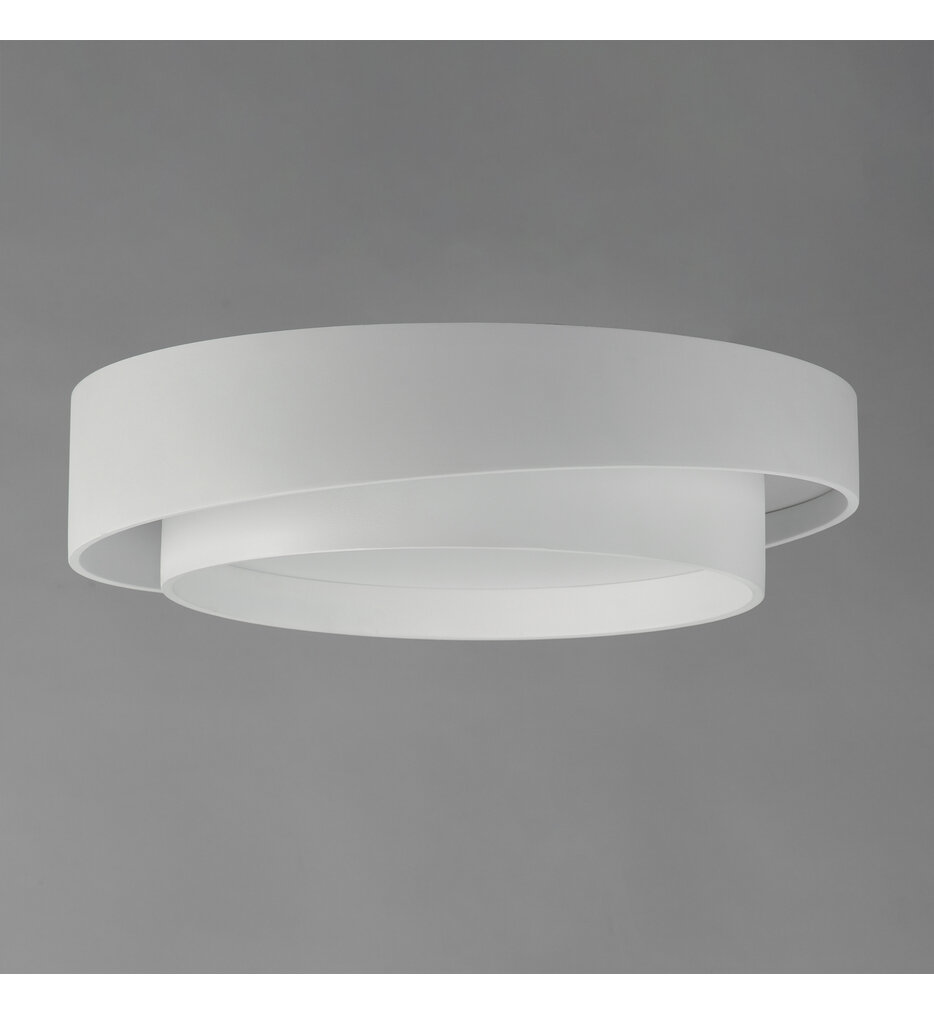 ET2 - E51042-WT - Ziggurat 19.75" Flush Mount | Lamps.com