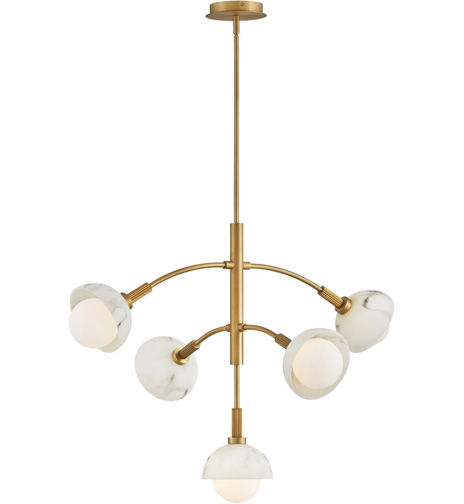 Fredrick Ramond - Phoebe 33.5" Chandelier | Lamps.com