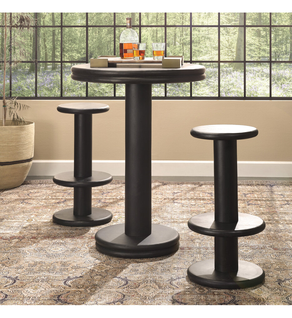 Jamie Young - 20RYE-BSBK - Rye 30" Stool | Lamps.com