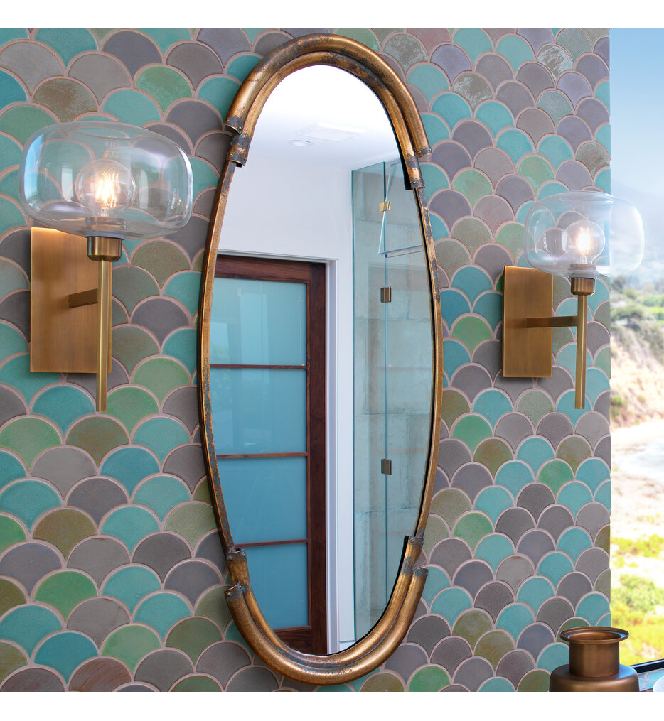 Jamie Young - 4SCAN-SCAB - Scando 13.5" Wall Sconce | Lamps.com