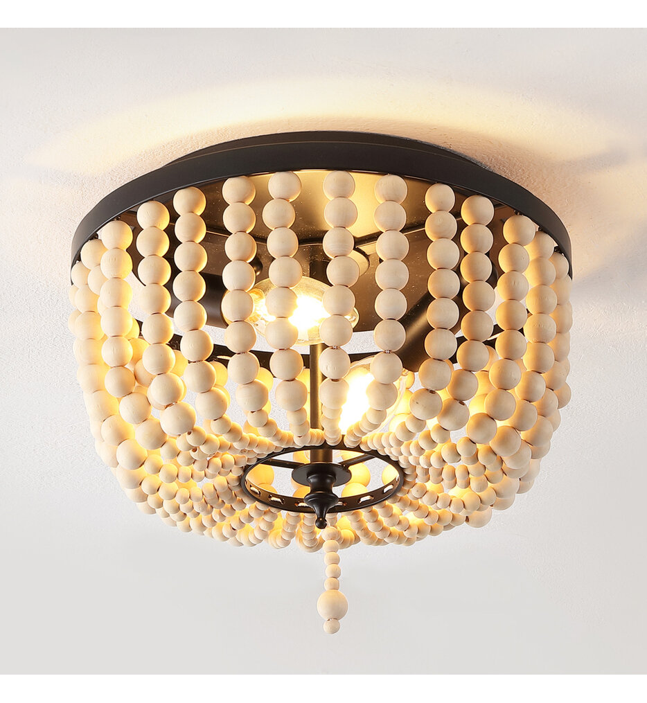 Jonathan Y - Allison 10" Flush Mount | Lamps.com