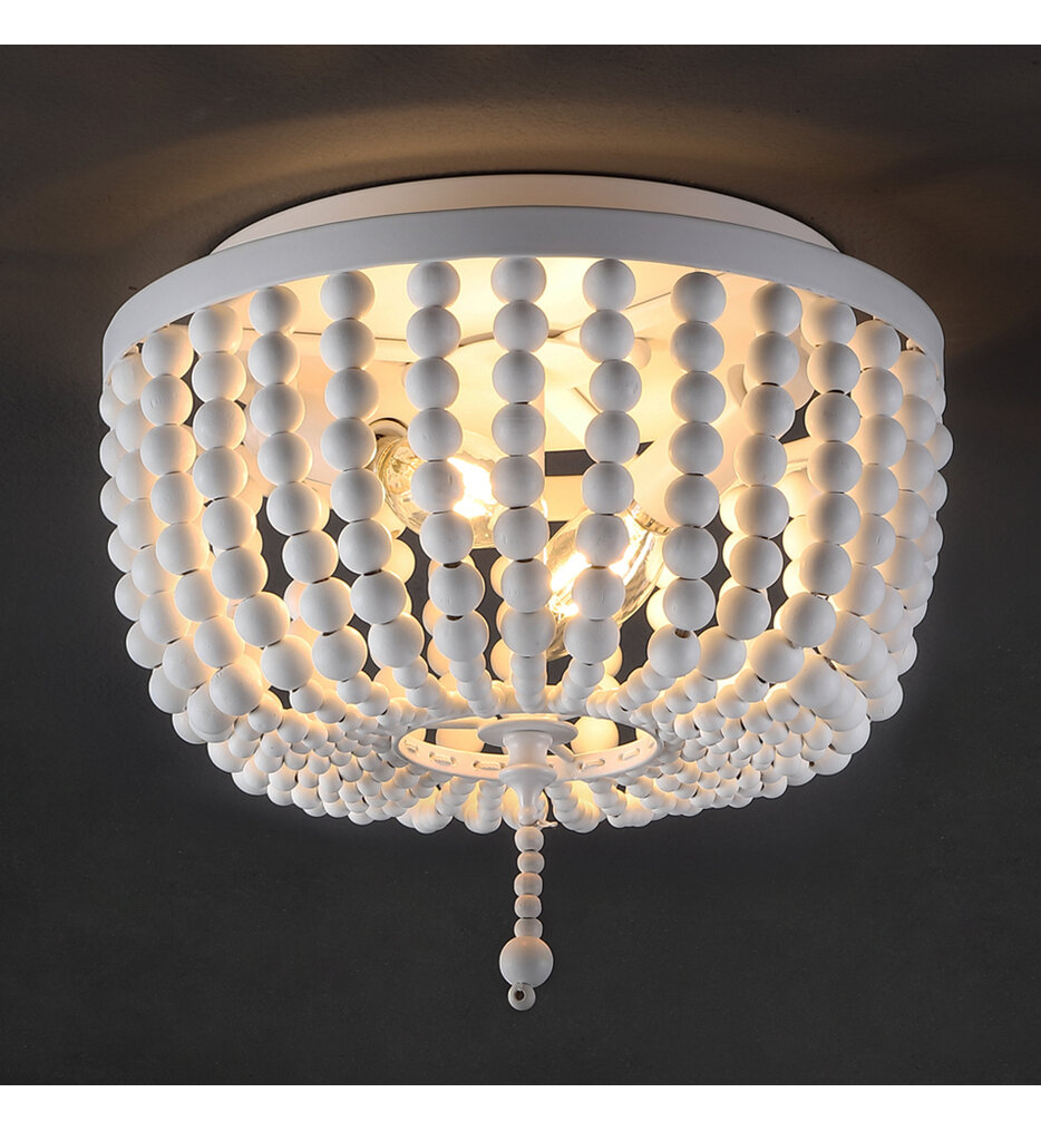 Jonathan Y - Allison 10" Flush Mount | Lamps.com