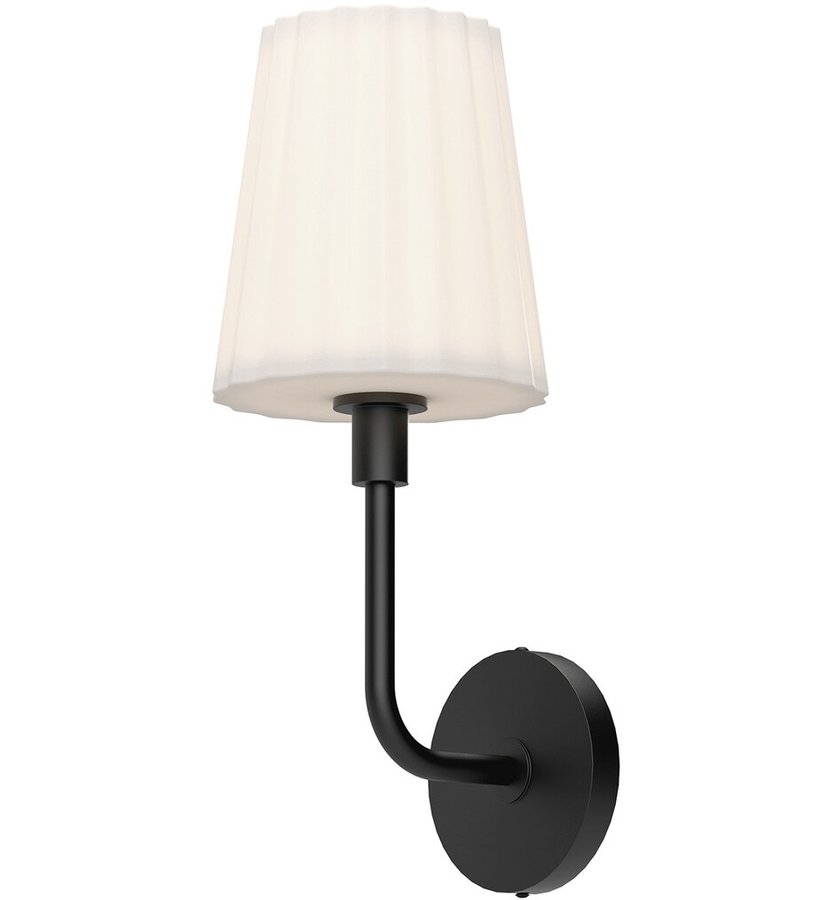 Alora Mood - Plisse 18" Wall Sconce | Lamps.com