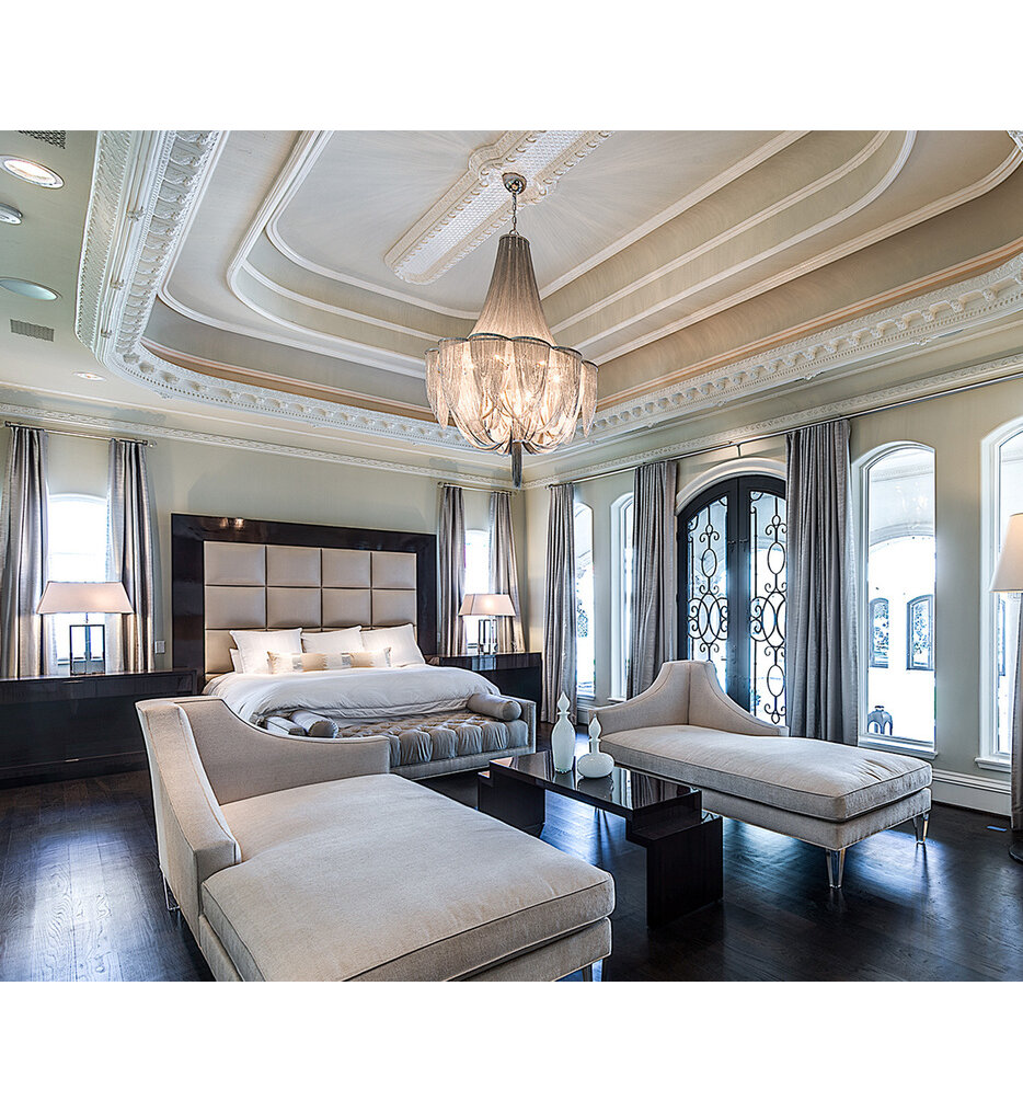 Maxim Lighting - 21467NKPN - Chantilly 34" Chandelier | Lamps.com