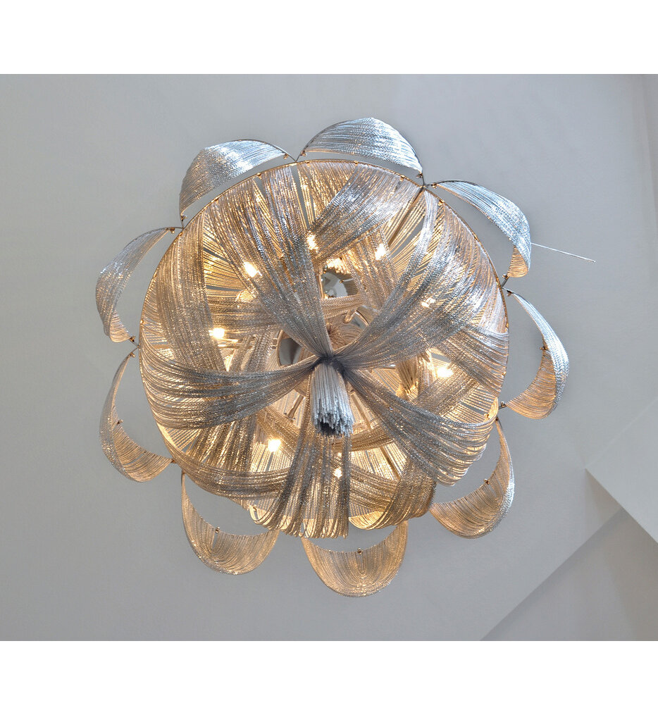 Maxim Lighting - 21467NKPN - Chantilly 34" Chandelier | Lamps.com