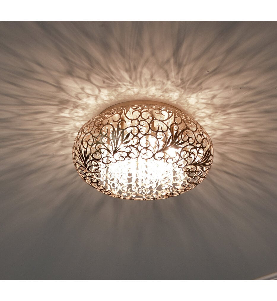 Maxim Lighting - 24150BCGS - Arabesque 18" Flush Mount | Lamps.com