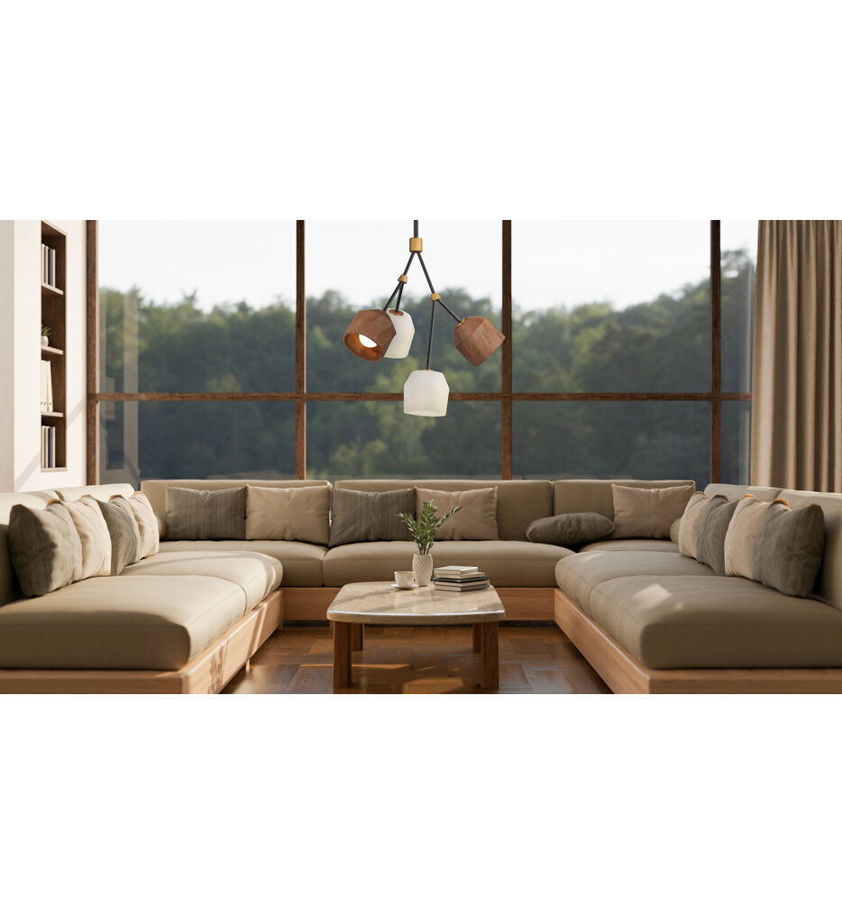 Maxim Lighting - 28274DBZAB - Akimbo 21.75" Pendant | Lamps.com