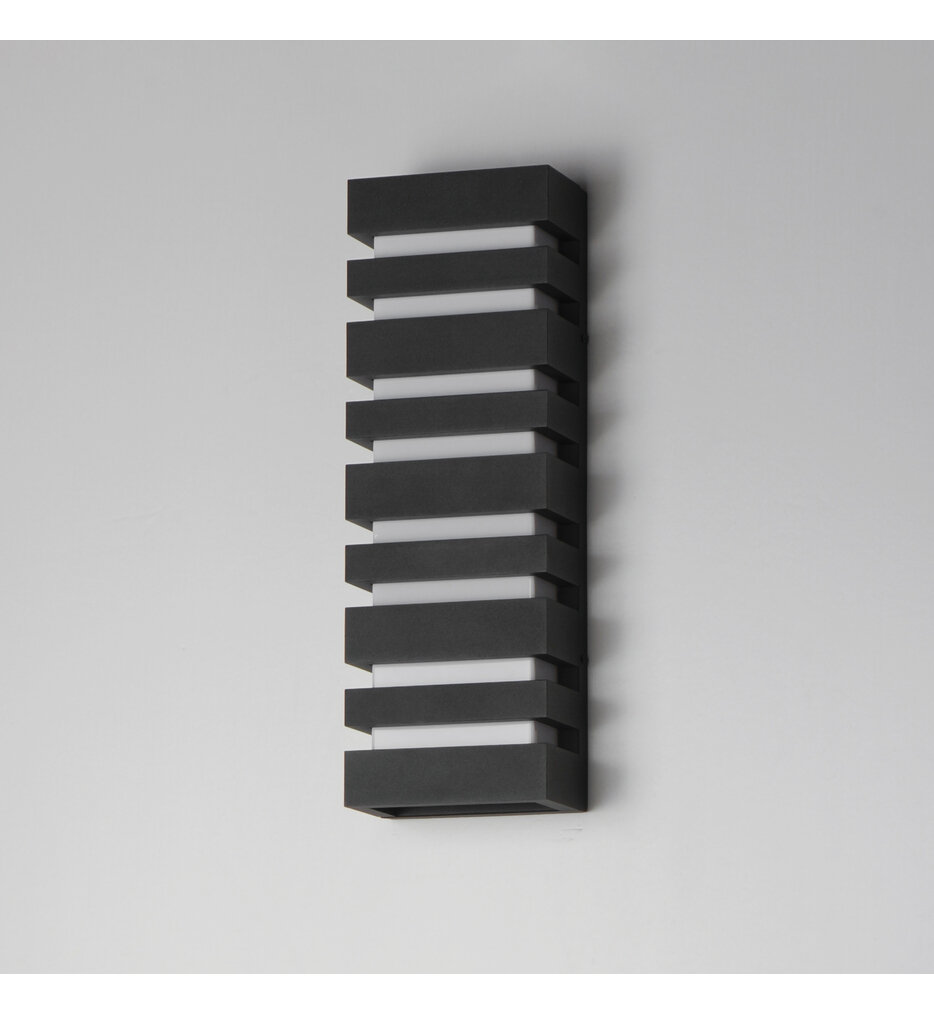 Maxim Lighting - 86264BK - Keyes 20" Outdoor Wall Sconce | Lamps.com