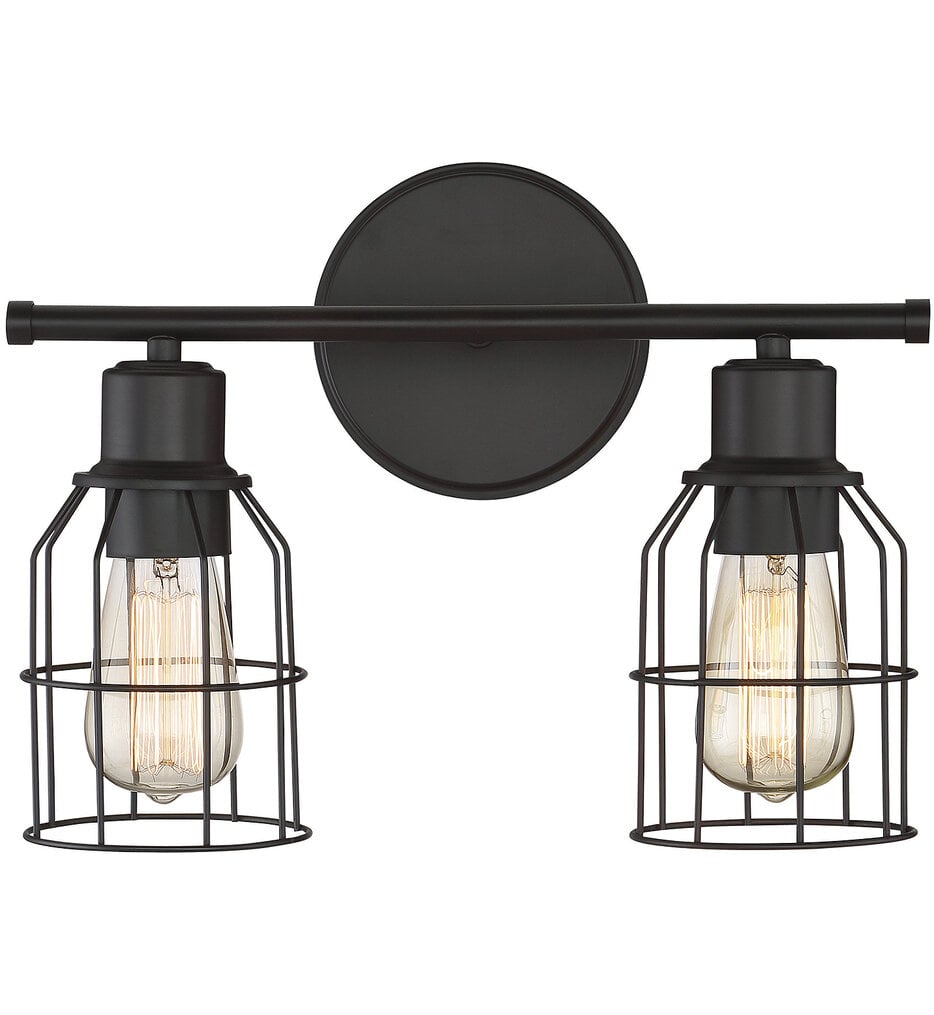 Meridian - M80003ORB - Meridian 15" Bath Vanity Light | Lamps.com