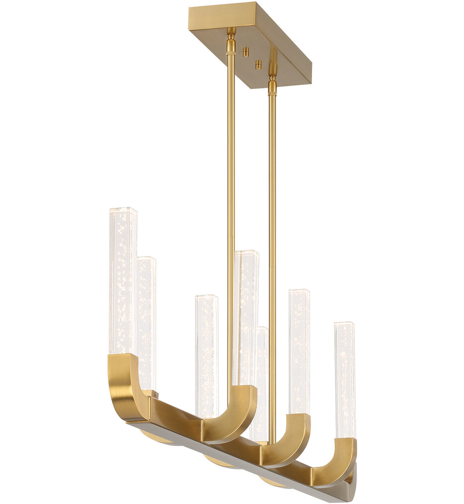 Savoy House - 1-8951-8-322 - Del Mar 48" Linear Chandelier | Lamps.com