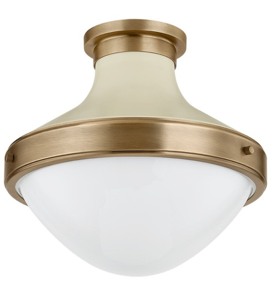 Troy Lighting - C3113-PBR/SSD - Maxton 13.5" Flush Mount | Lamps.com