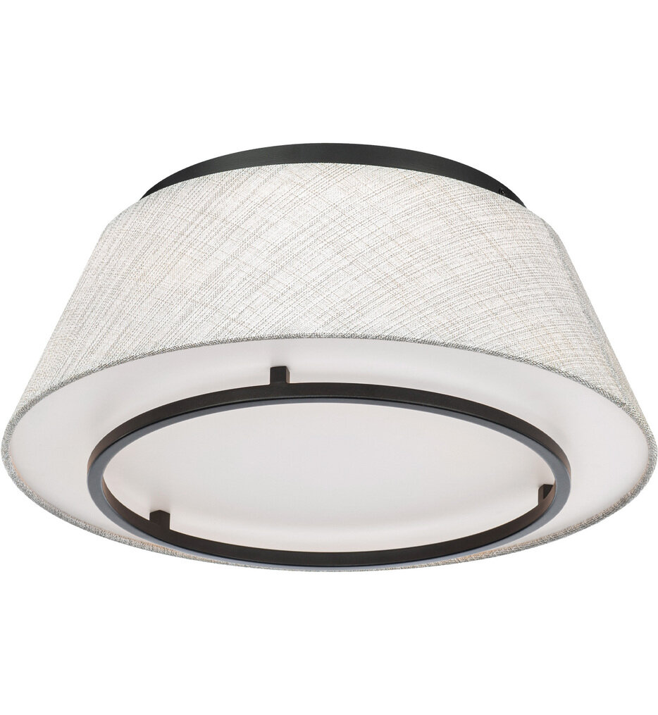 dweLED - Hailey 16" Flush Mount | Lamps.com