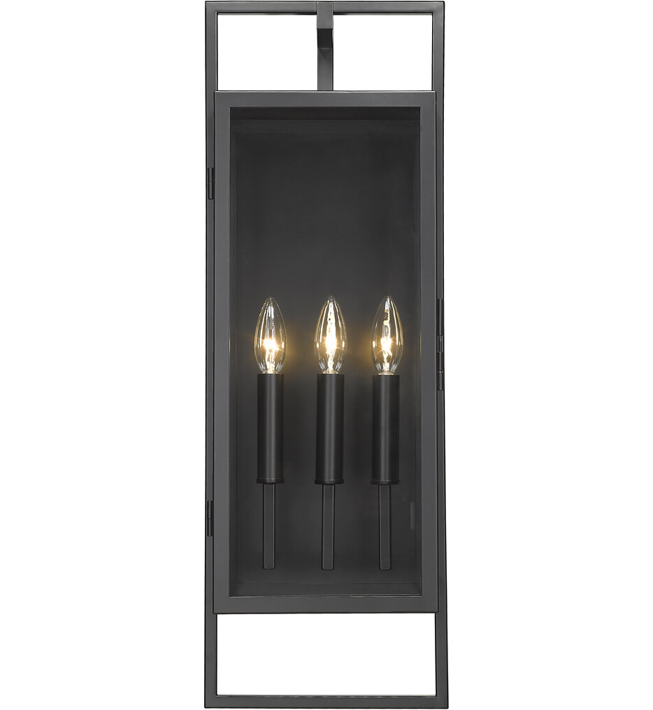 Z-Lite - 598B-BK - Lucian 26.5" Outdoor Wall Sconce | Lamps.com
