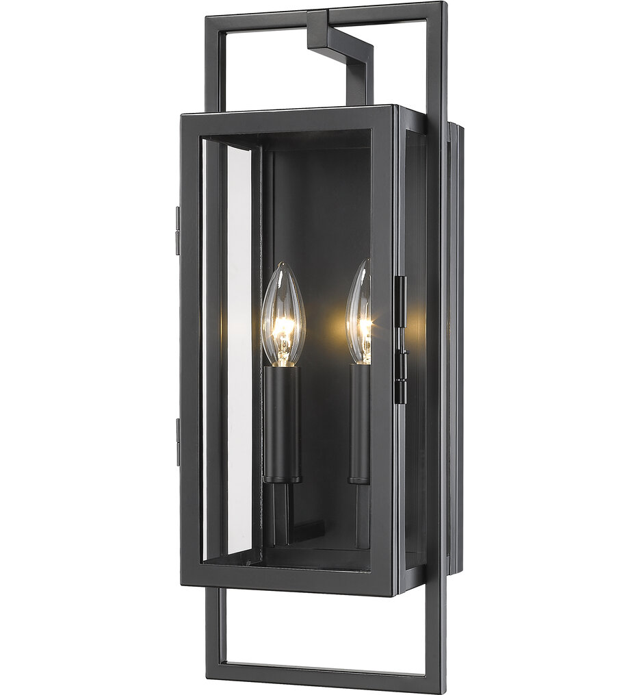 Z-Lite - 598B-BK - Lucian 26.5" Outdoor Wall Sconce | Lamps.com